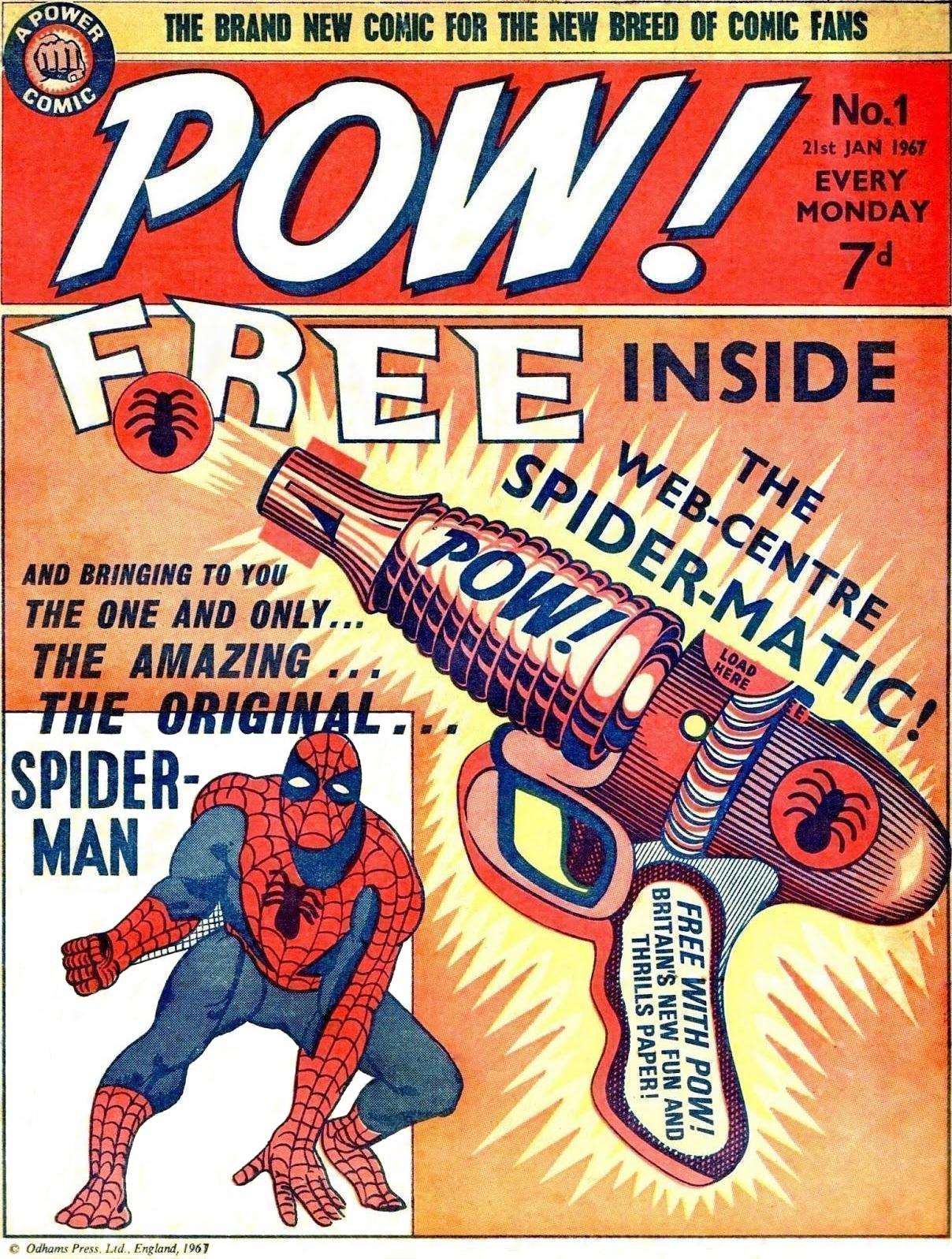 CRIVENS! COMICS & STUFF!: ODHAMS PRESS 'POWER COMICS' FIRST ISSUES ...