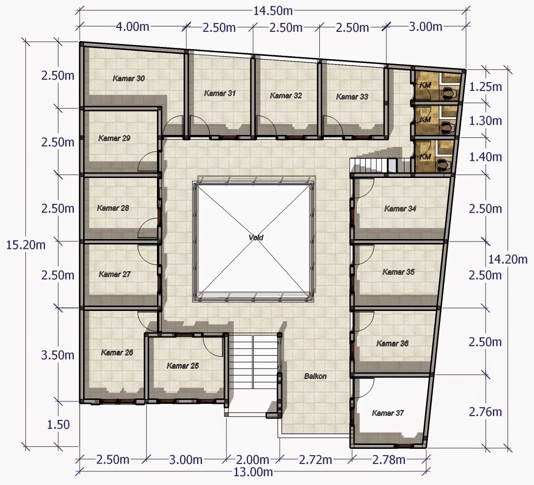 Rani Fara Yunia: Kost (boarding house) 3 Floor, Malang