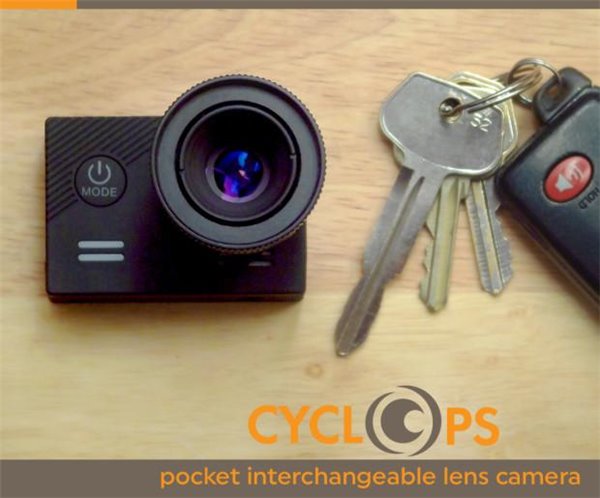 This is the World's Smallest Action Cam with 4K capability and Lenses ...