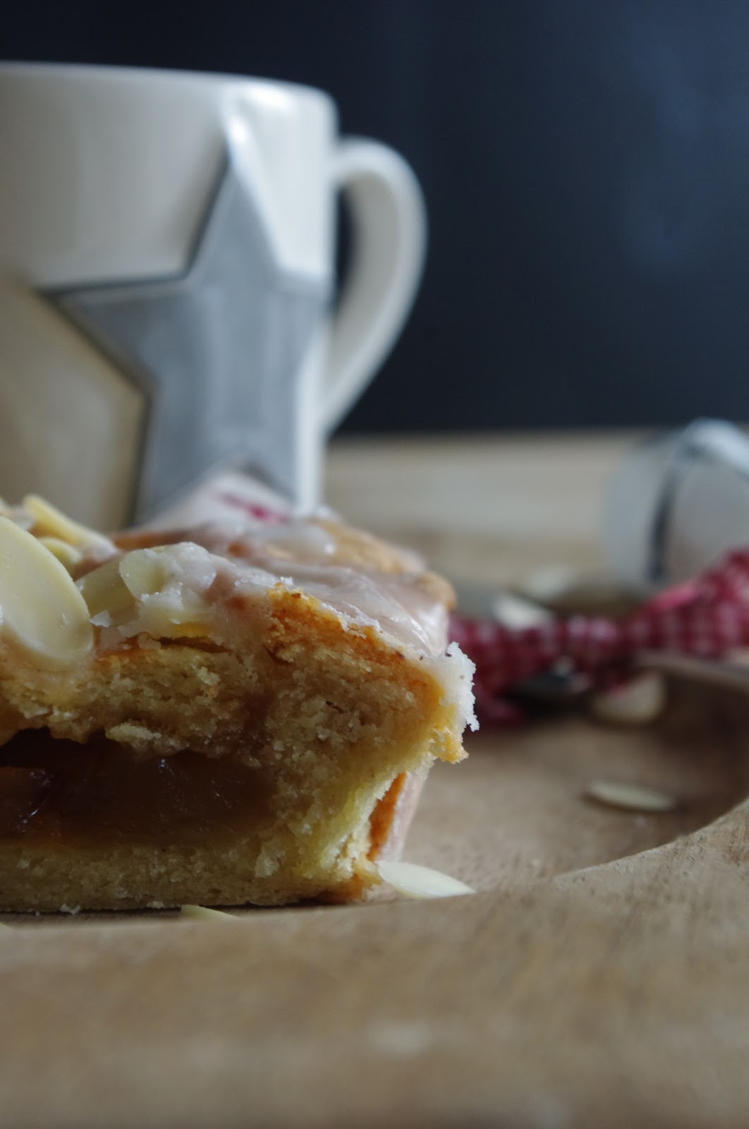 Kramellisierter dänischer Apfelstrudel