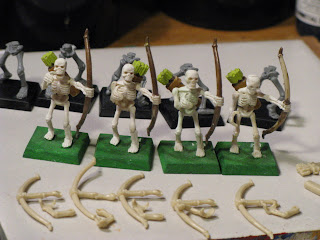My Little World Of Dementia: Skeleton Archers for Undead army