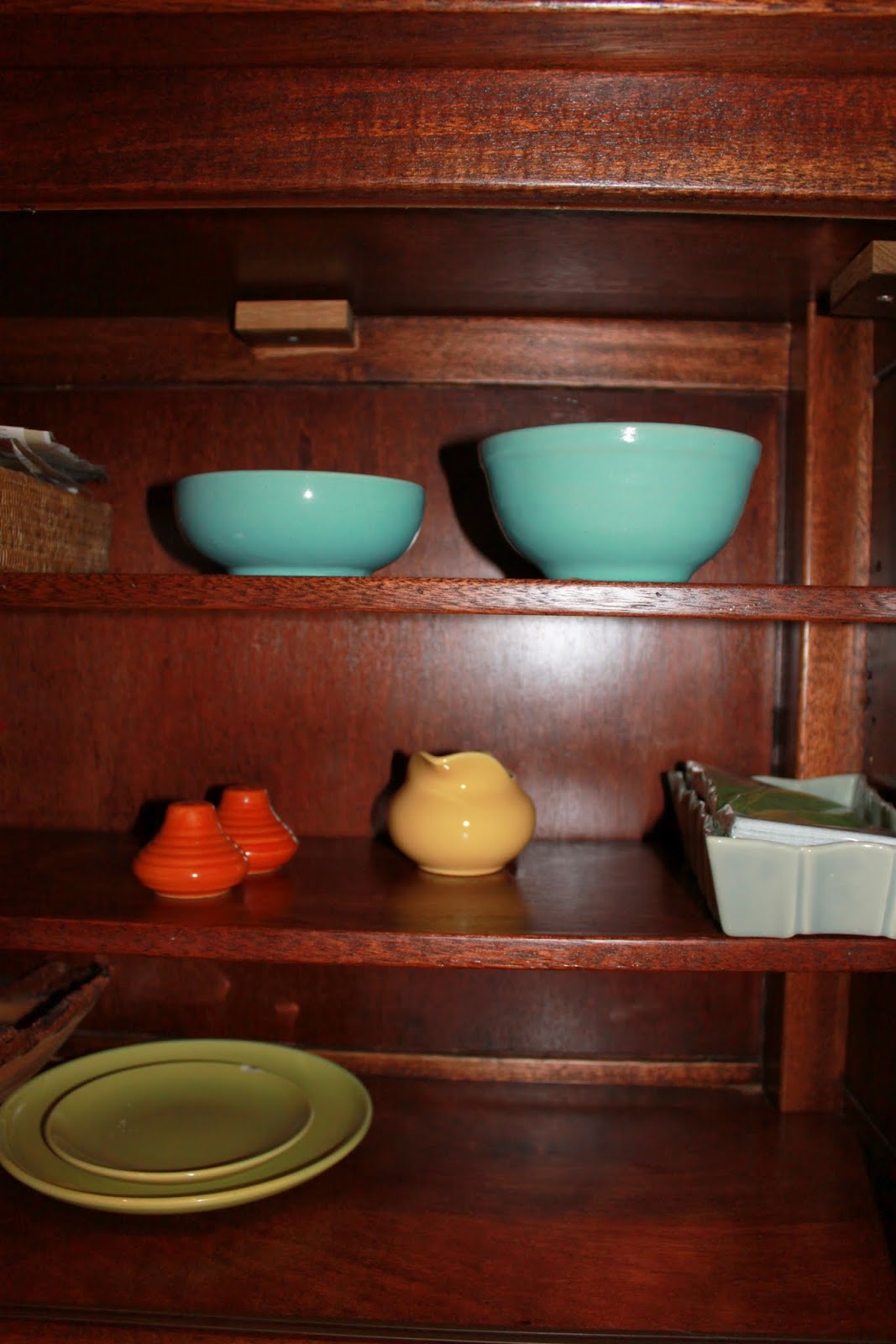 bauer pottery: retro and vintage inspired corner | mid-century modern ...