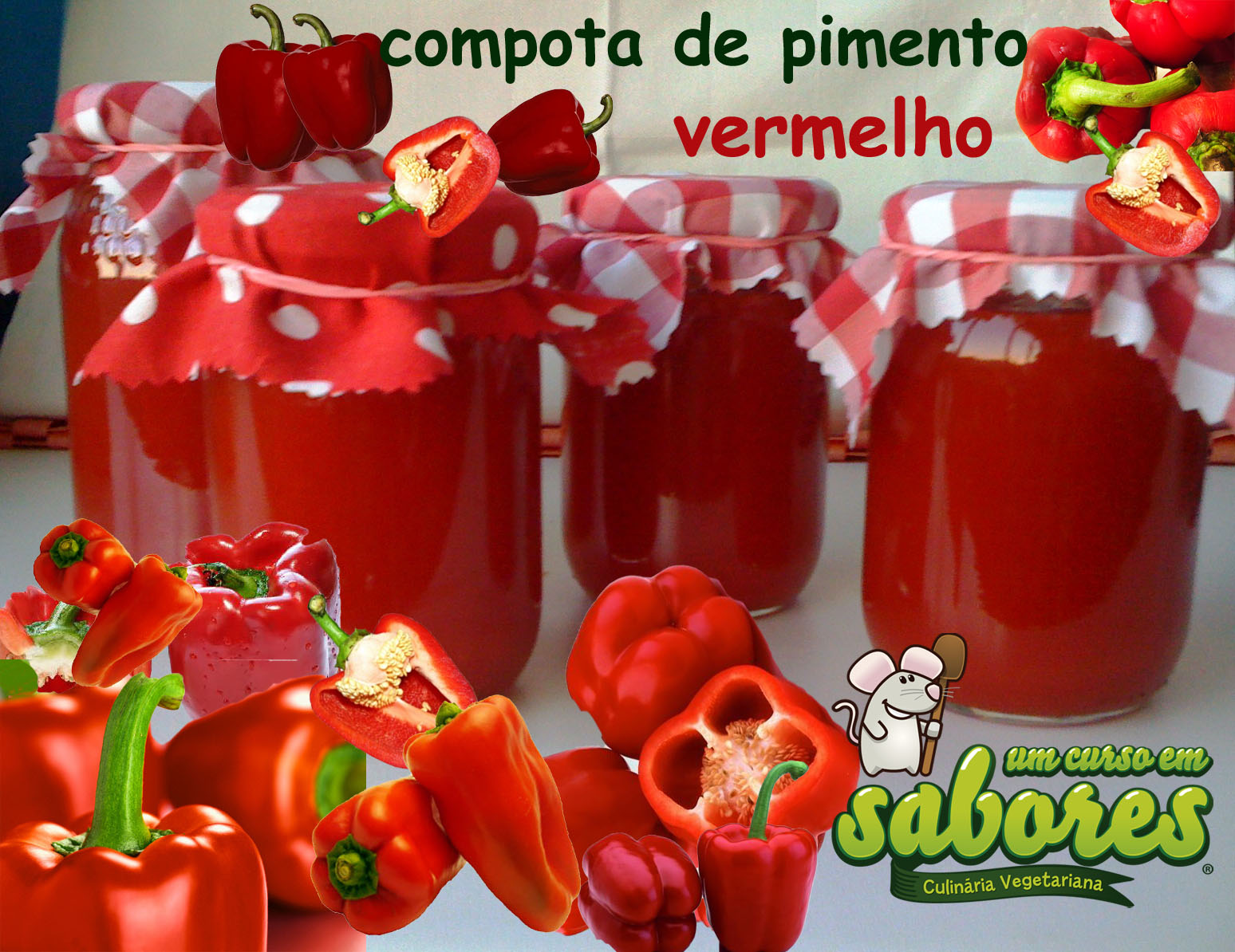 compota de pimento vermelho ~ Um Curso em Sabores