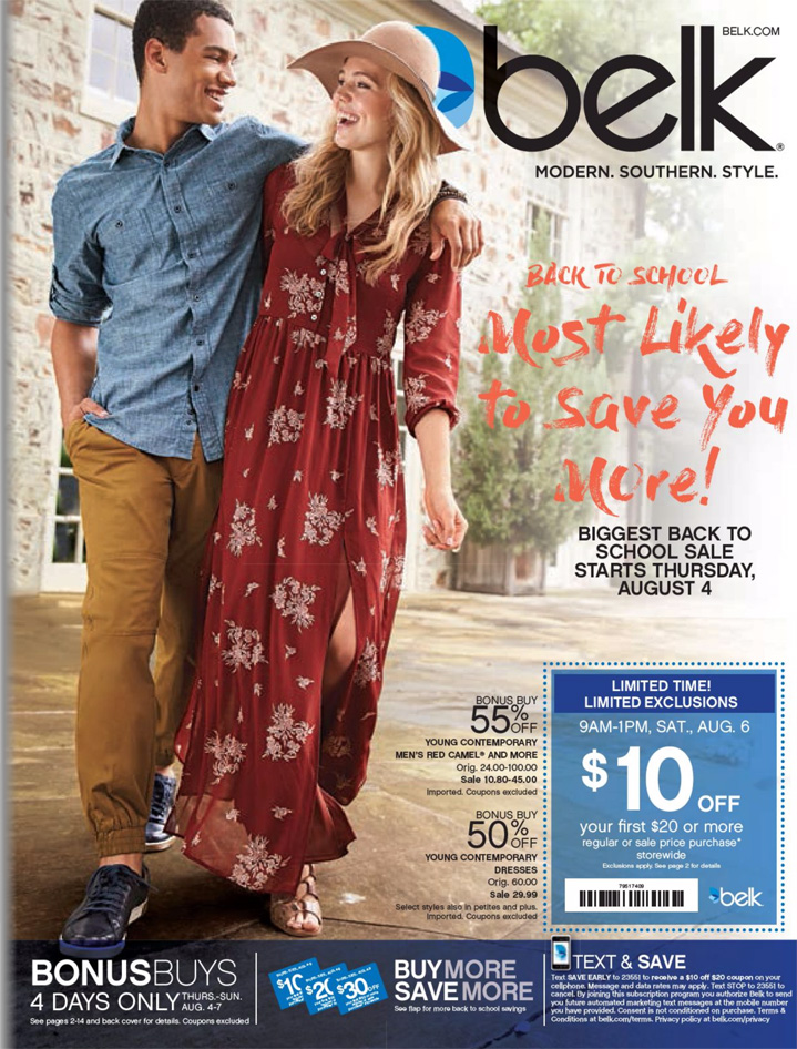 Catalog Cuties: Back to School at Belk