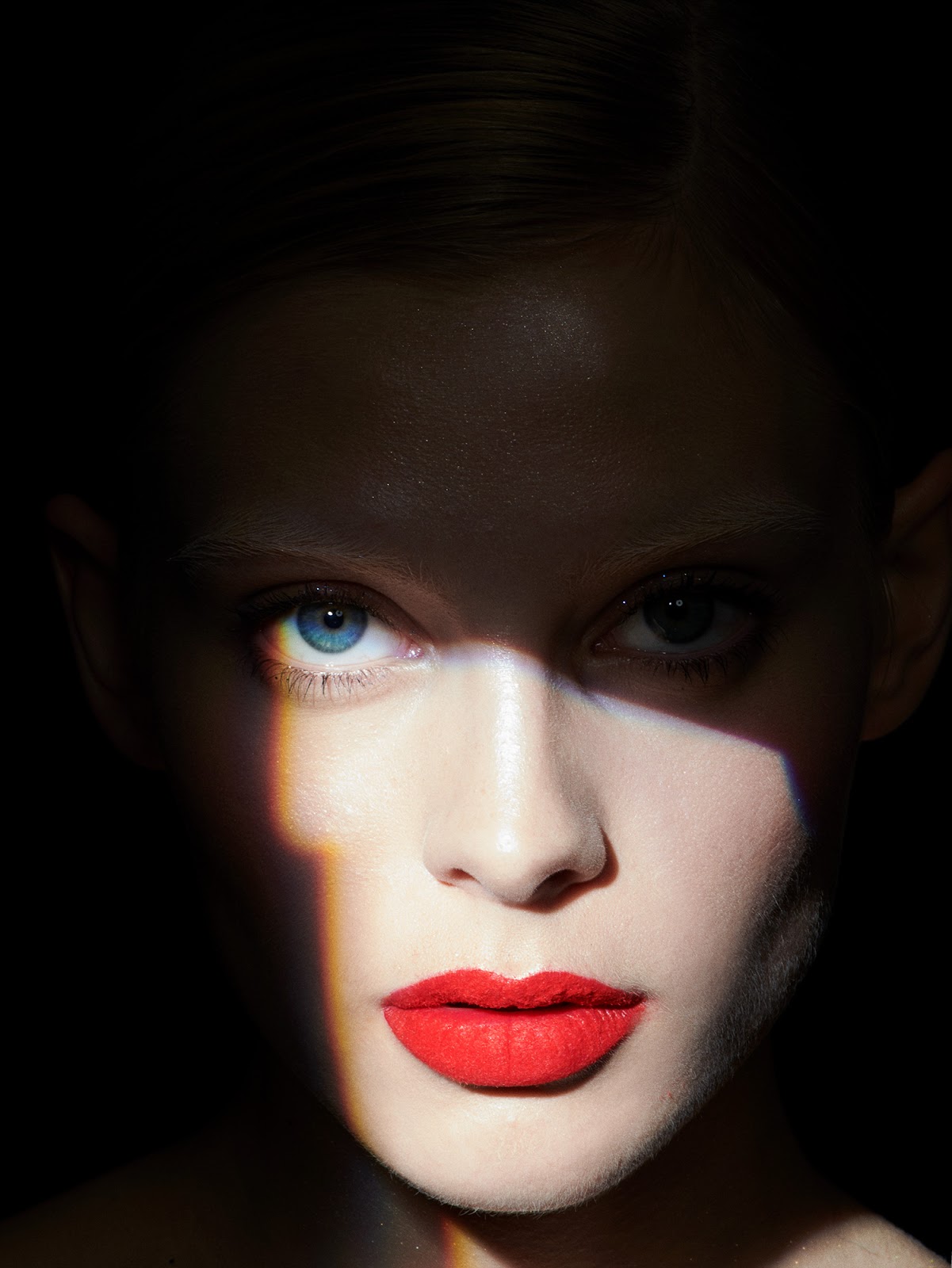 Dramatic Makeup Model