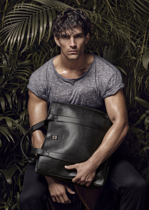 MP Paris: DAVID SANZ posing for Cameron Gardner first collection by ...