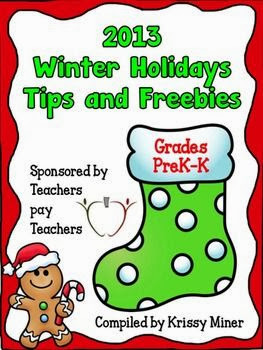Winter Holiday eBook of FREEBIES! Get Your FREE Copy! | Mrs. Bremer's Class