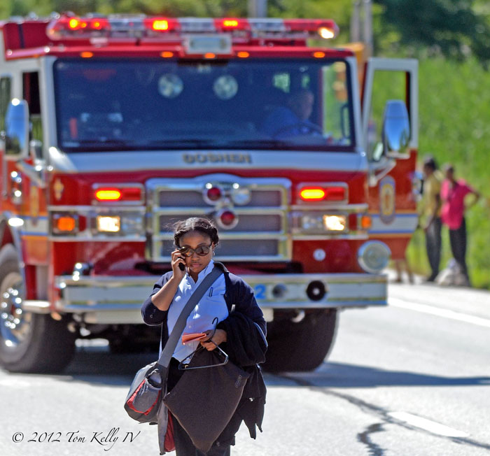 Tom Kelly IV - Recent Works: Septa Bus Fire on Route 3 in Willistown