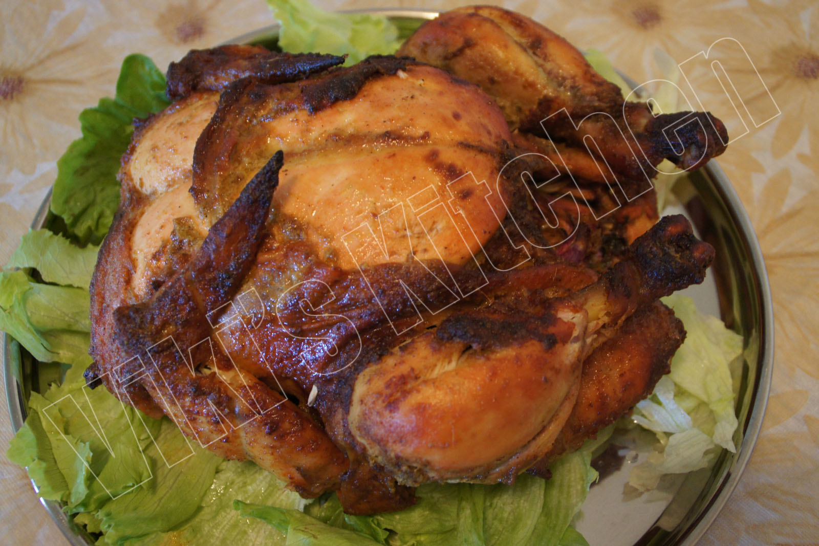 Viki 's Kitchen: Whole roasted chicken for Thanks giving