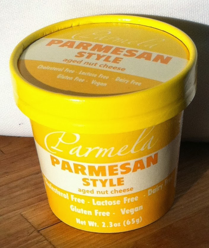 Vegan Adjacent: Product Review: Parmela Parmesan Style Aged Nut Cheese