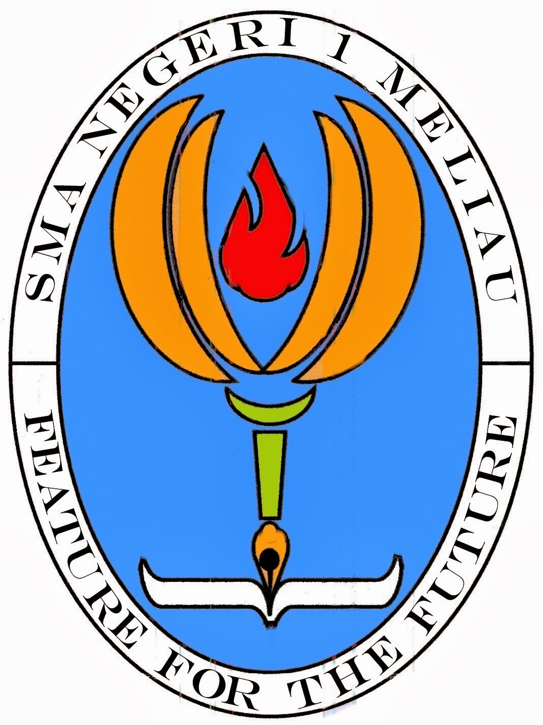 Meliau Punya Blog: ARTI LOGO LAMBANG SMA NEGRI 1 MELIAU