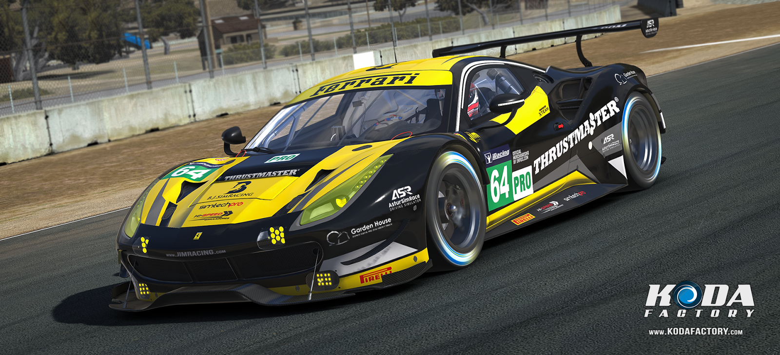 Koda Factory: Jim Racing Team Ferrari 488 GTE | iRacing