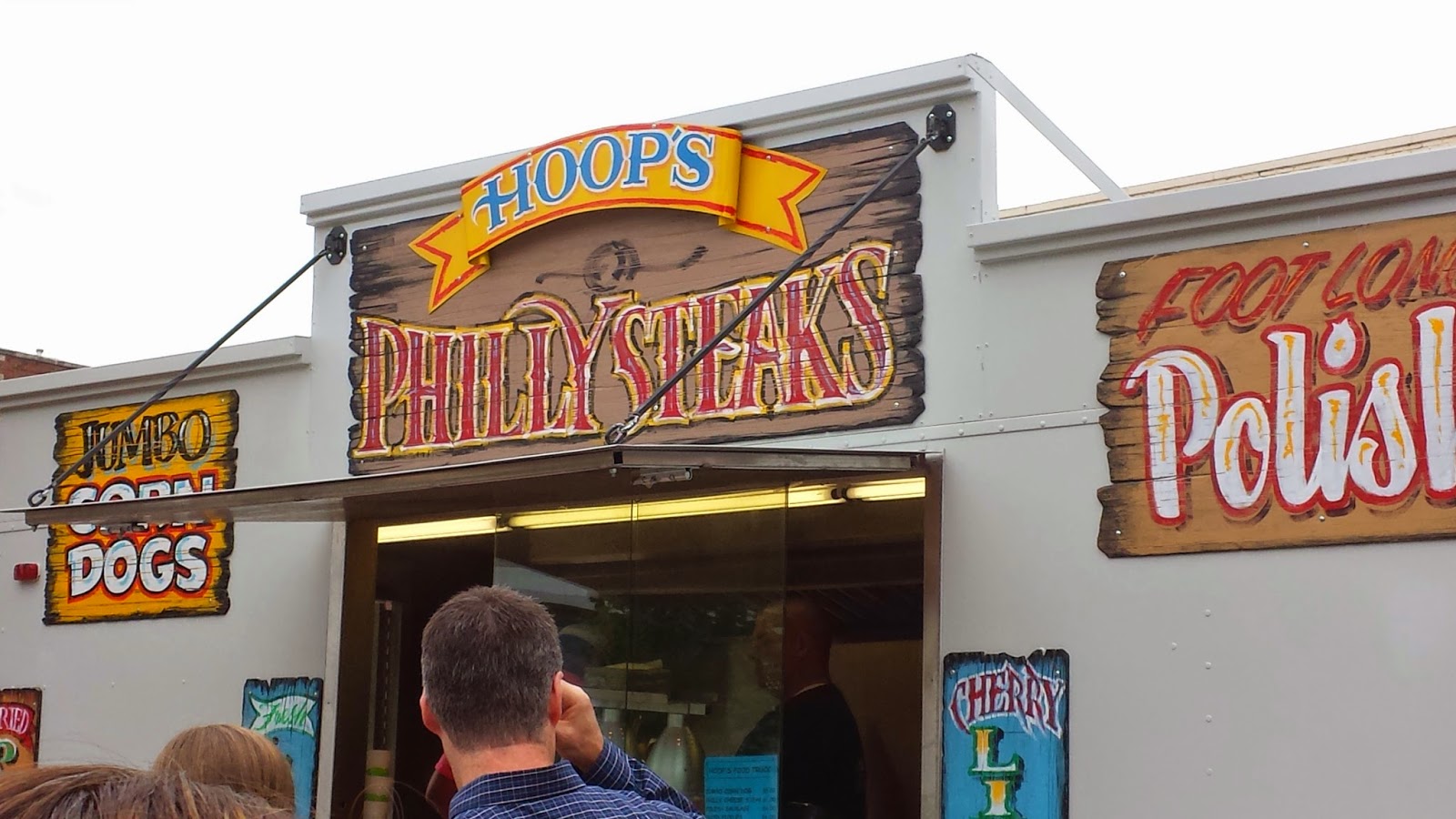 True Foodie Sound Bites: Hoop's Philly Steak Food Truck...Daaaaang Good!