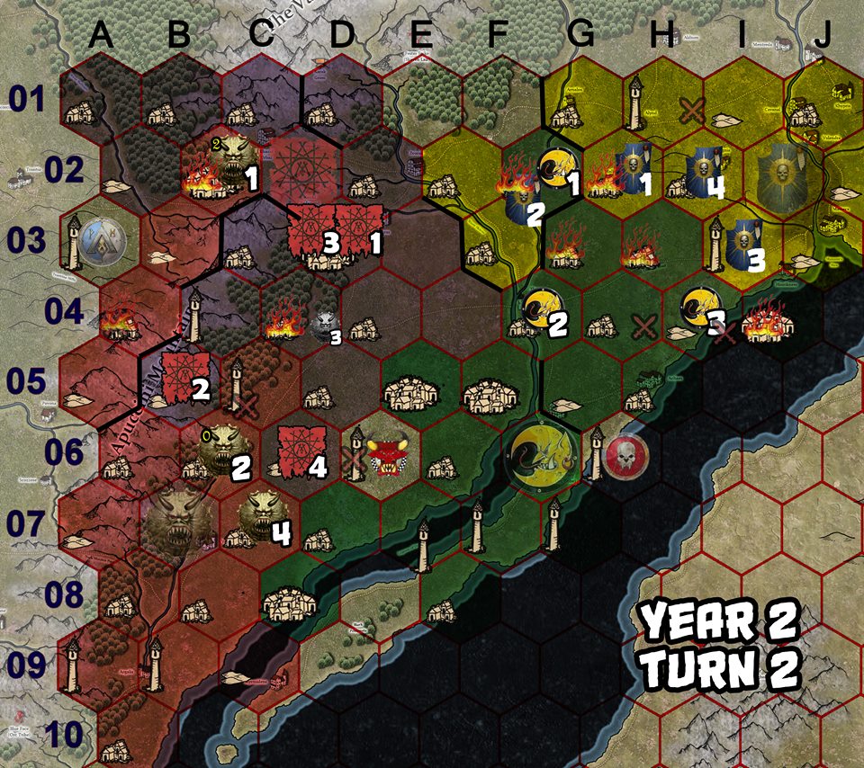 Eight Peaks: Mighty Empires Campaign Year 2 Turn 2