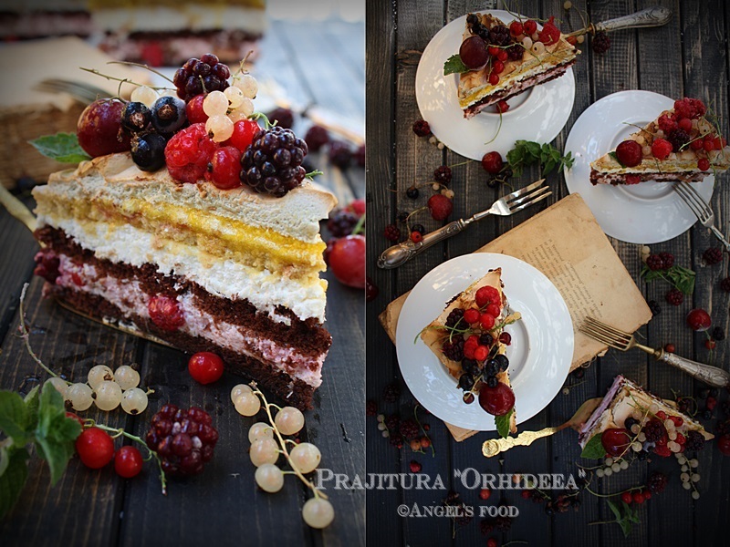 Angel's food: Prajitura Orhideea