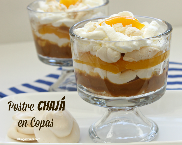 .: POSTRE CHAJÁ EN COPAS
