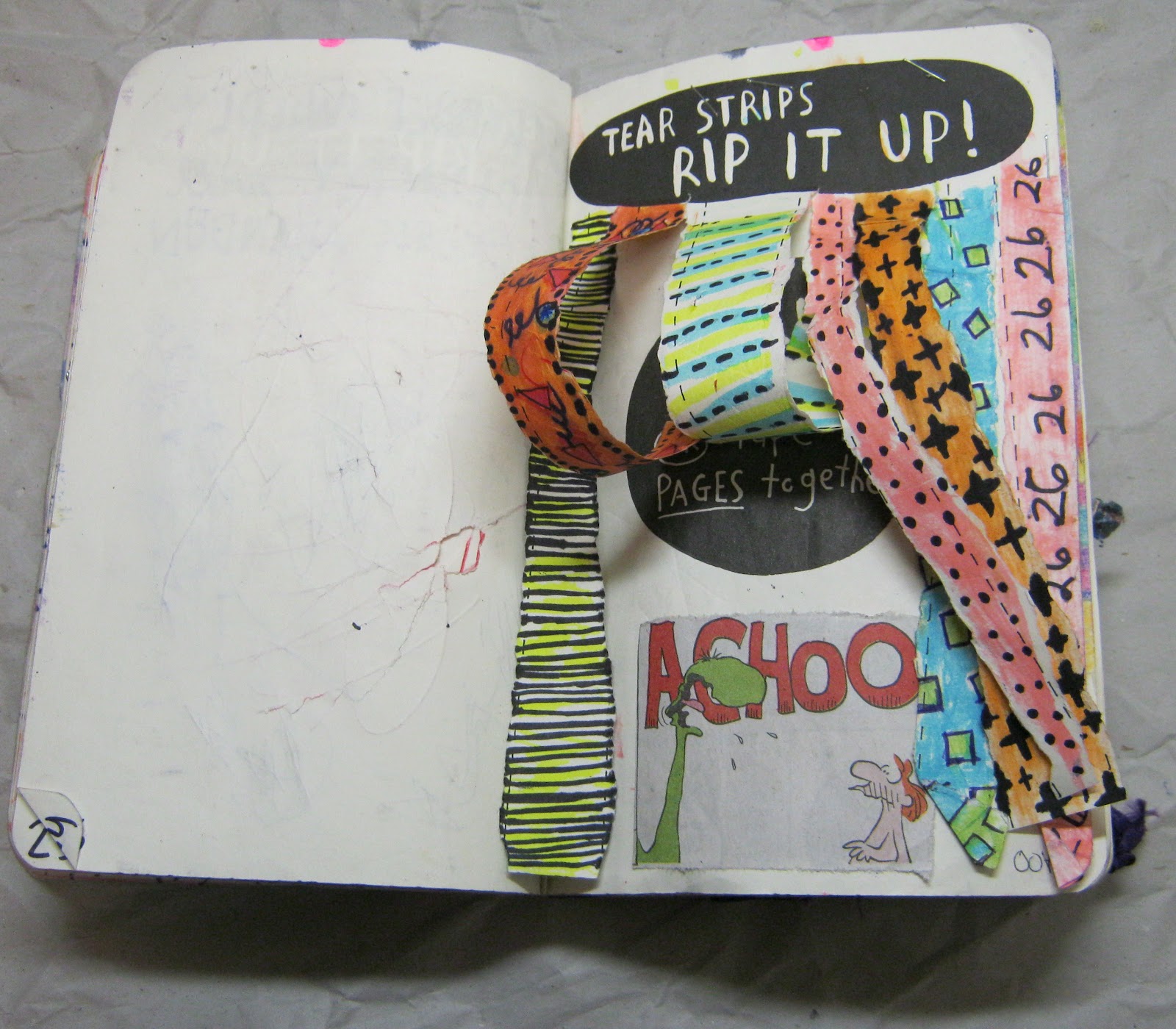 Trina is artsy fartsy: Wreck this Journal!