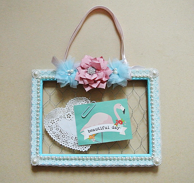 Do More With Less: Tutorial Thursday: DIY chicken wire frame