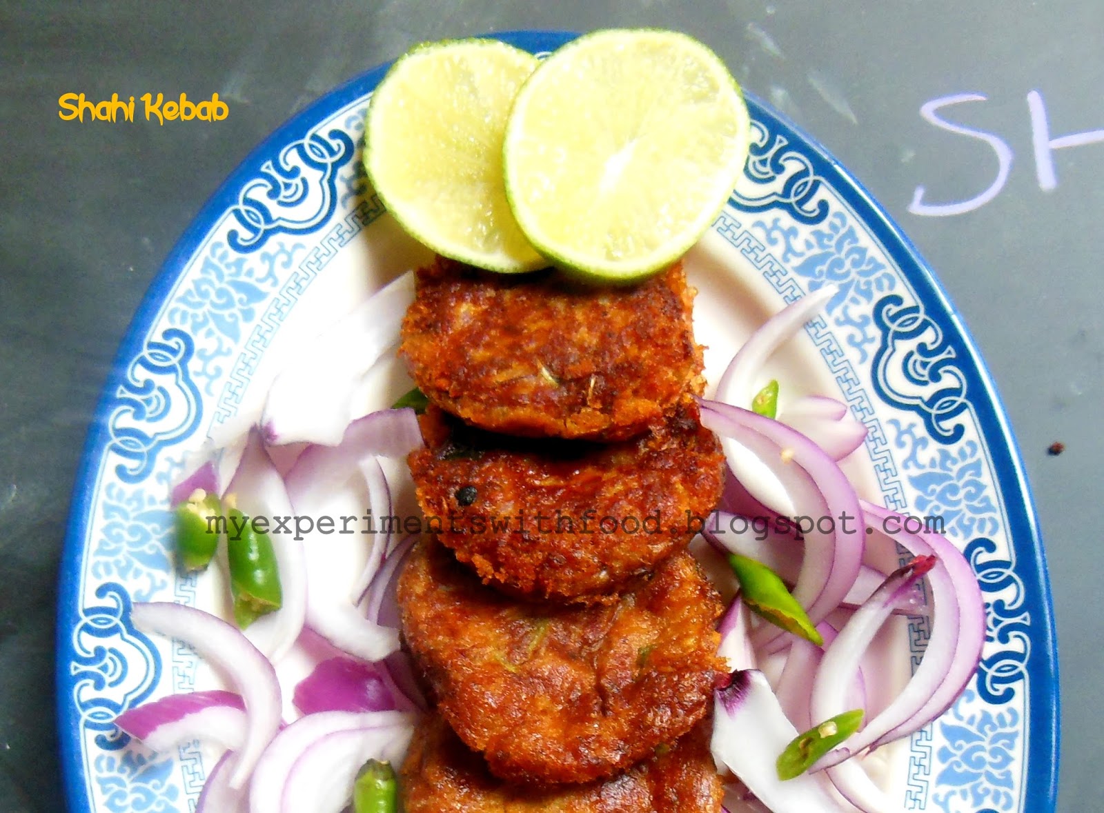 My Experiments With Food: Shahi Kheema Kebab