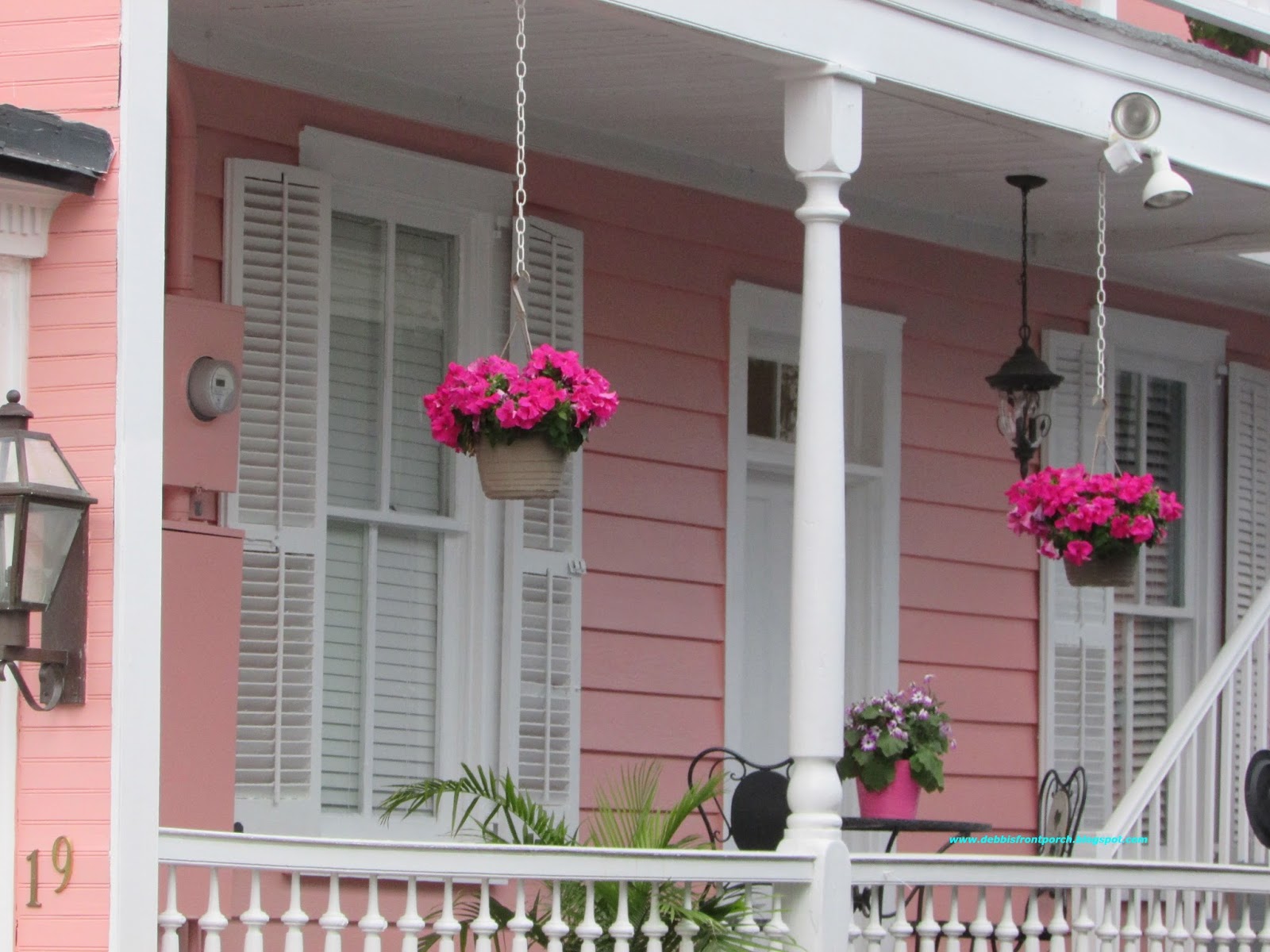 Debbi's Front Porch: Pink House