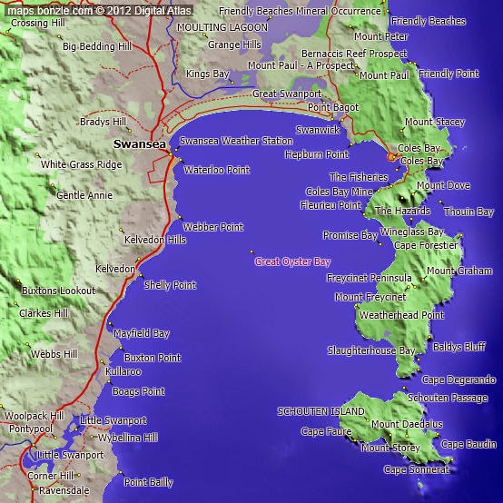 DiNo's Travels Around Australia - 2014/2015/16/17: Day 44 -Triabunna to ...