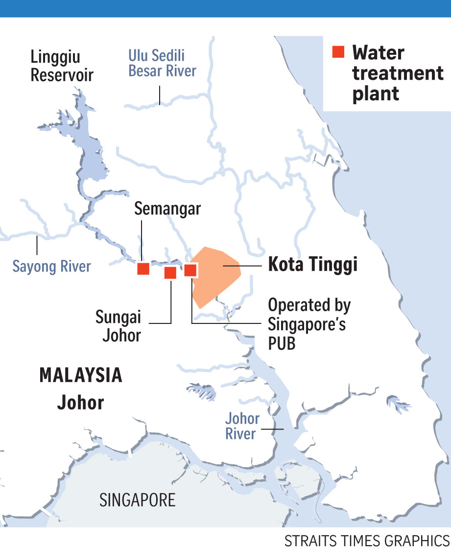 wildsingapore news: Johor looking at two rivers for water