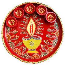 Malayalam News: [www.keralites.net] Diwali Thali Decorated with Bandej ...