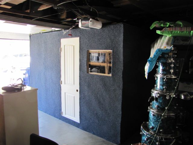 DAWBOX Soundproof Drum Room: Carpet Day