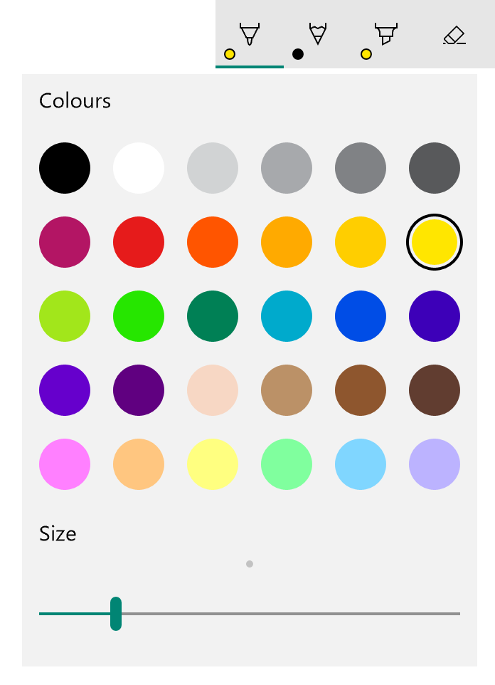 Buzz Learner: Windows Ink: How to use Sketch pad