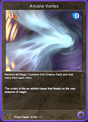 Clash Of The Dragons Cards: Arcane Vortex