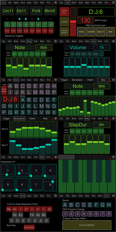 MATRIXSYNTH: Signal Arts Tetra MAPS Sequencer with iPad App
