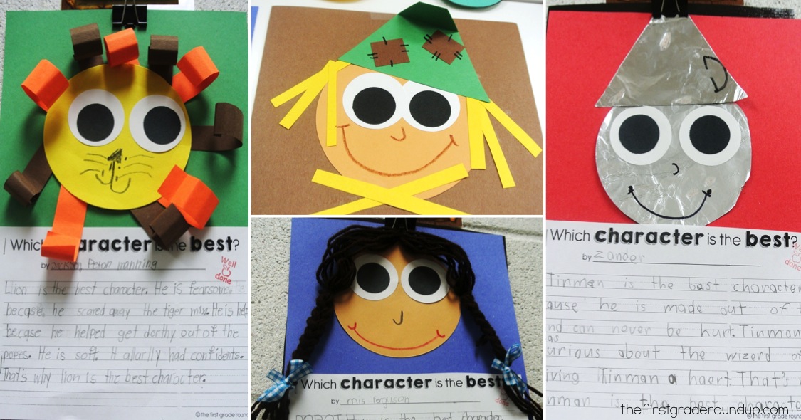 4 Wizard of Oz activities & crafts for first grade - The First Grade ...