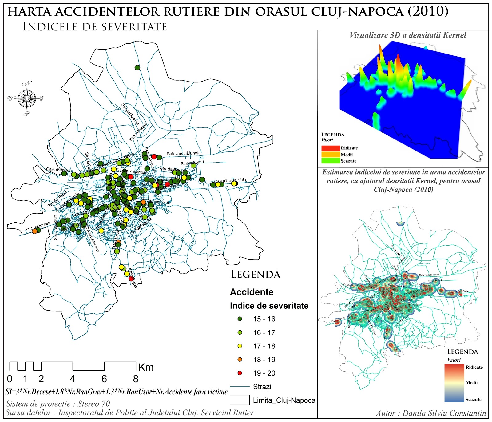 Location Based Solutions: Road traffic accidents - offline maps