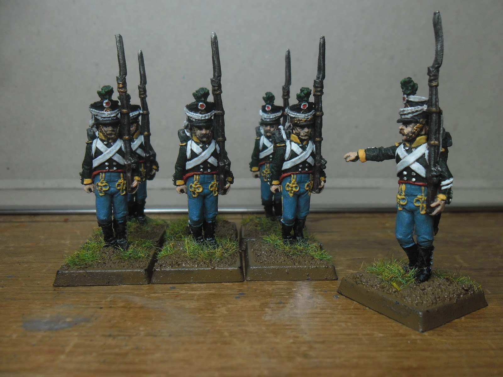Blue Max Miniatures: Saxon Duchies Line Infantry