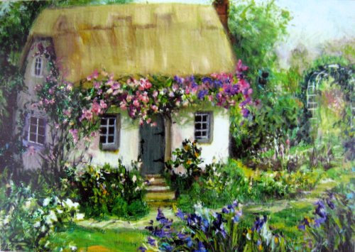Artist -Susan Rios on Pinterest | Garden Cottage, Paintings and Artists