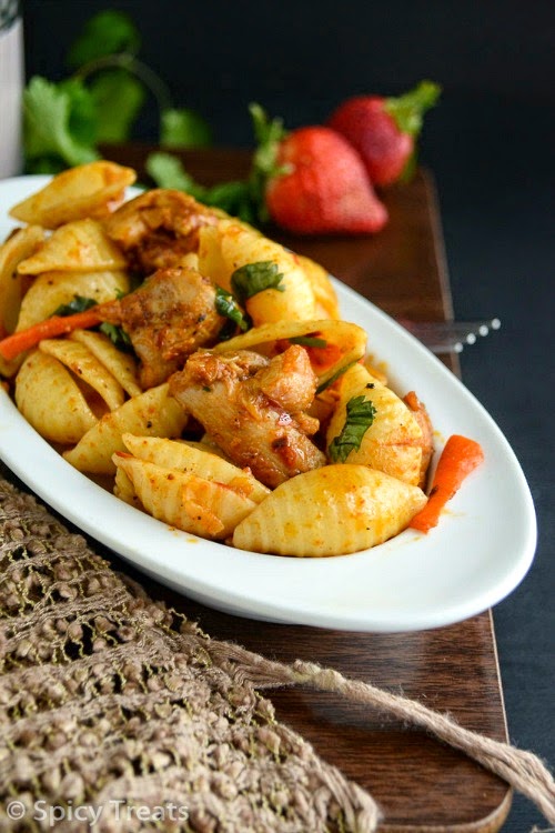 Spicy Treats: Chicken Pasta Recipe | Spicy Chicken Pasta Recipe | Stir ...