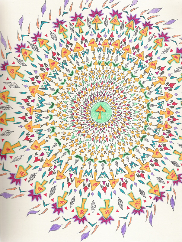 Tarot, Potions, and Psychedelic Magick Spells: kaleidoactive: mushroom ...