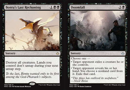 Magic the Gathering Adventures: Hour of Devastation Review: Black