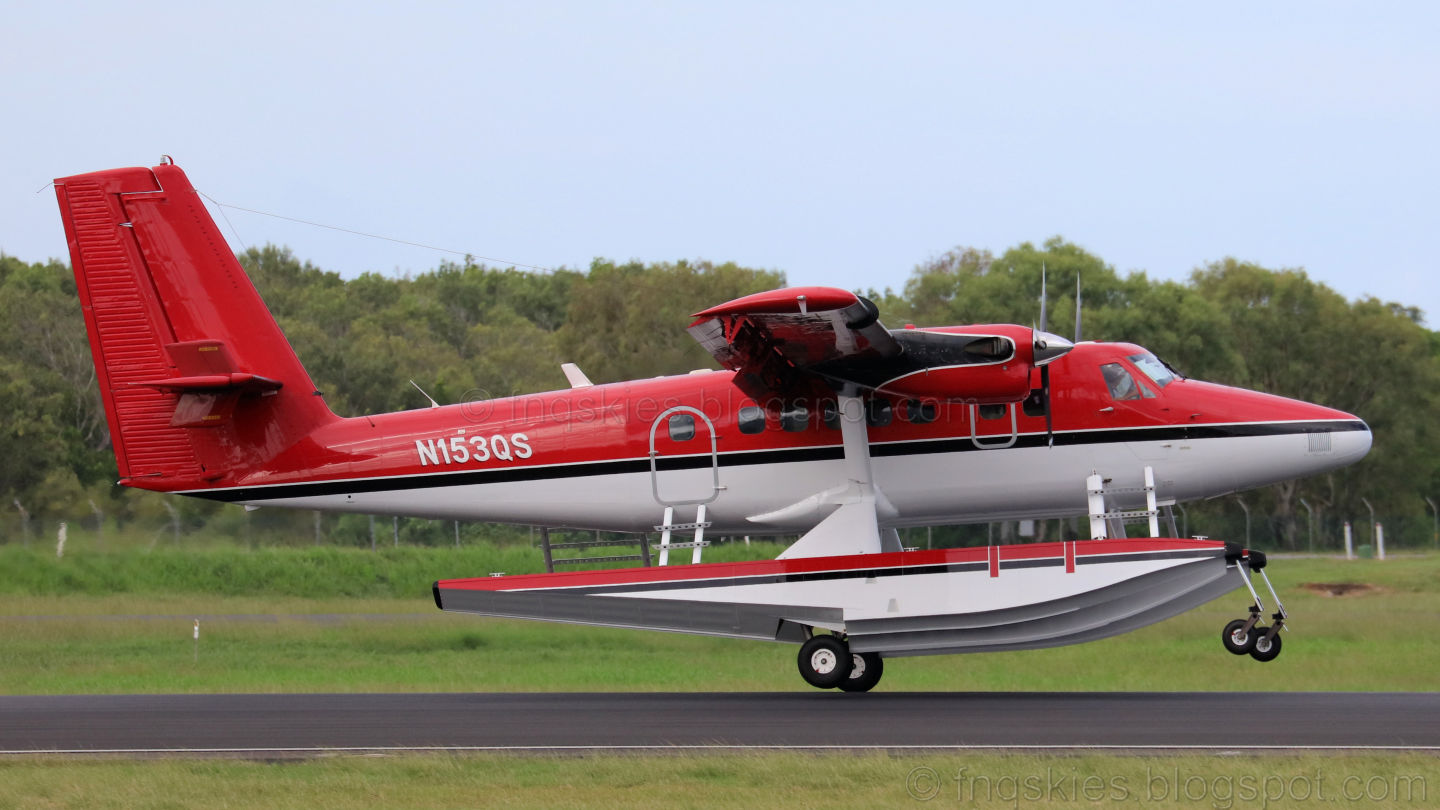 Far North Queensland Skies: Twin Otter DHC-6-400 N153QS returns
