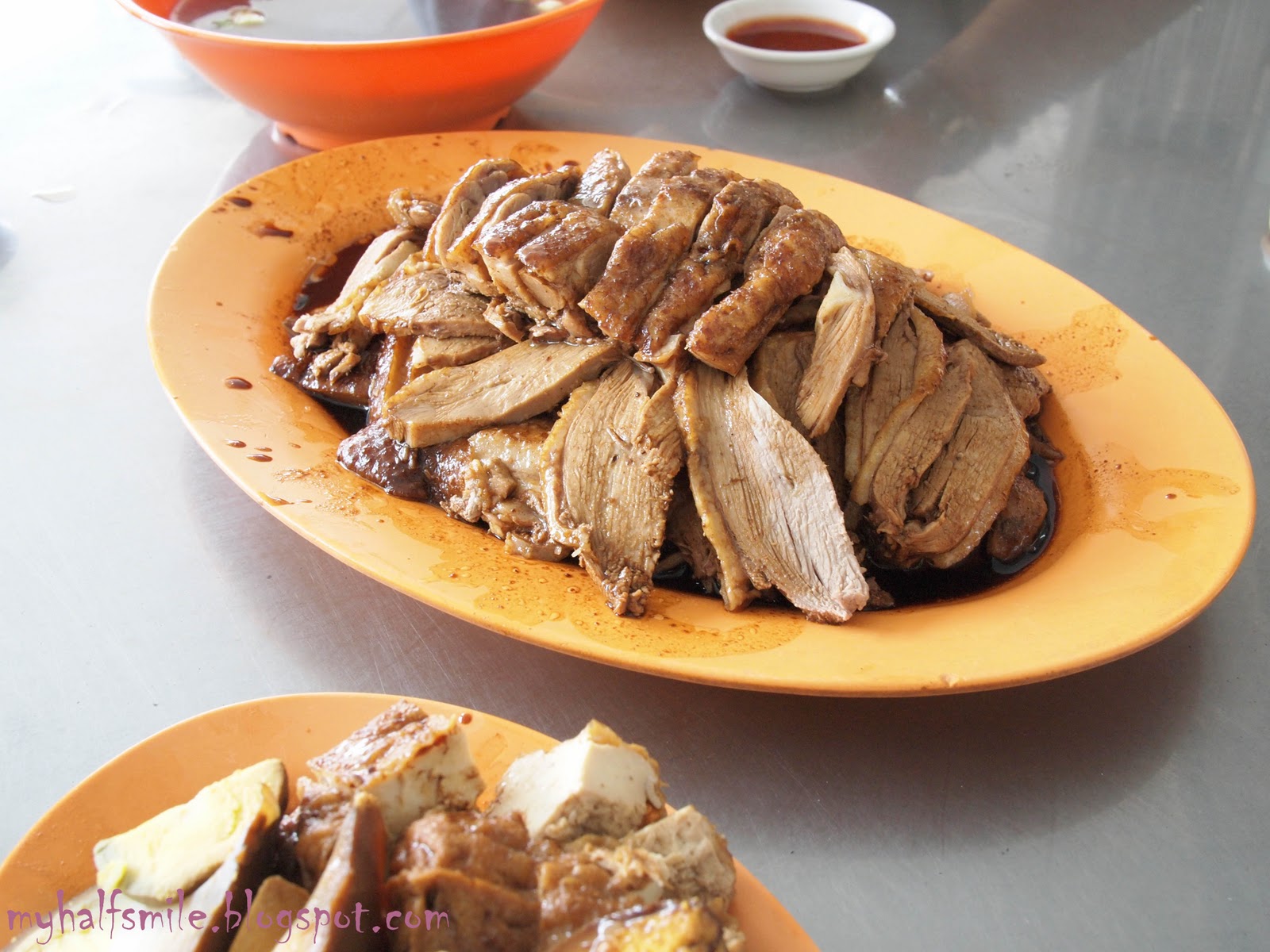 Spicy Johor 火辣柔佛: eating at Skudai Duck Mee, 37years Braised Duck gravy ...