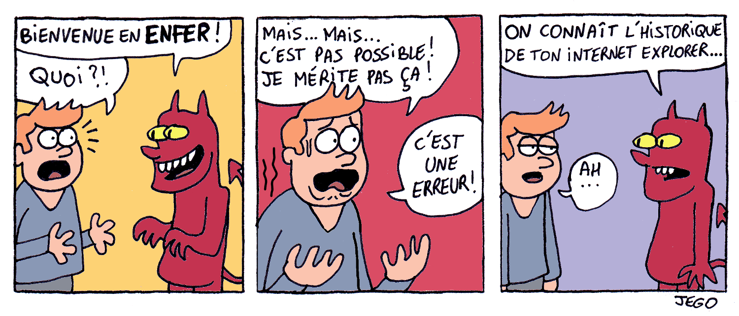 Le Gregman Show: BD #50 : L'enfer