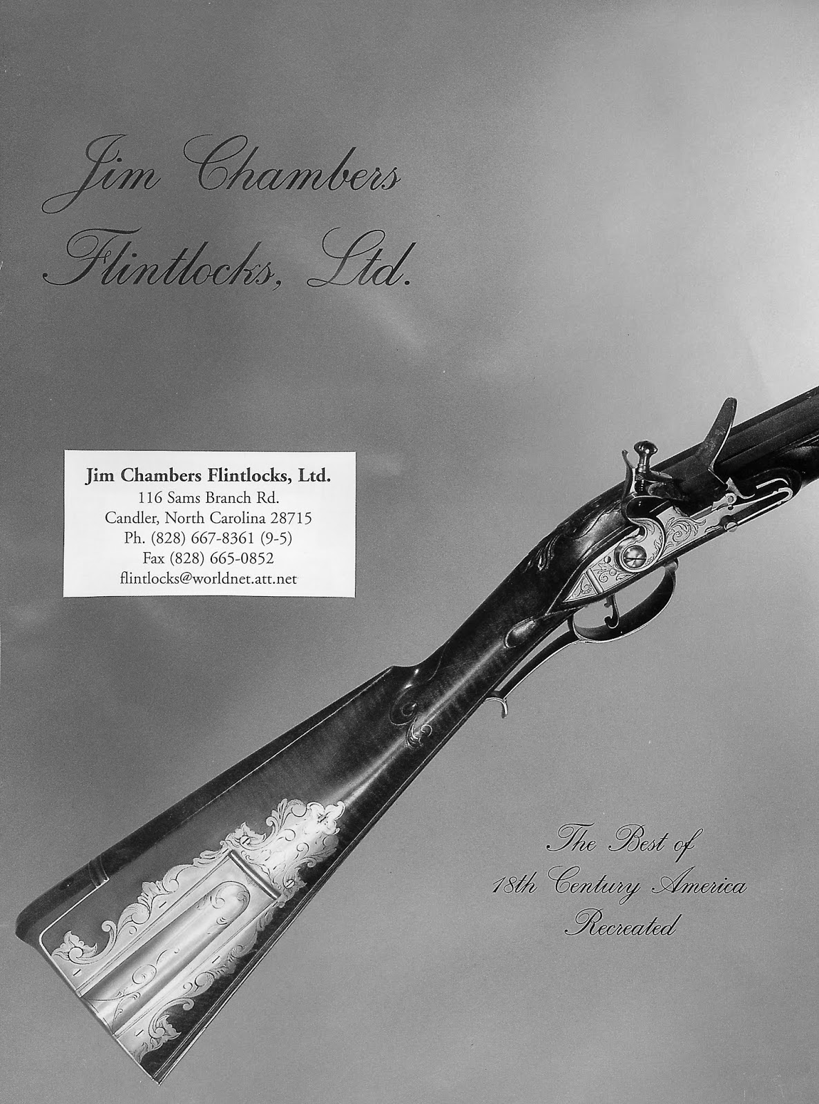 Contemporary Makers: Flinklock Magazine: Jim Chambers Ad