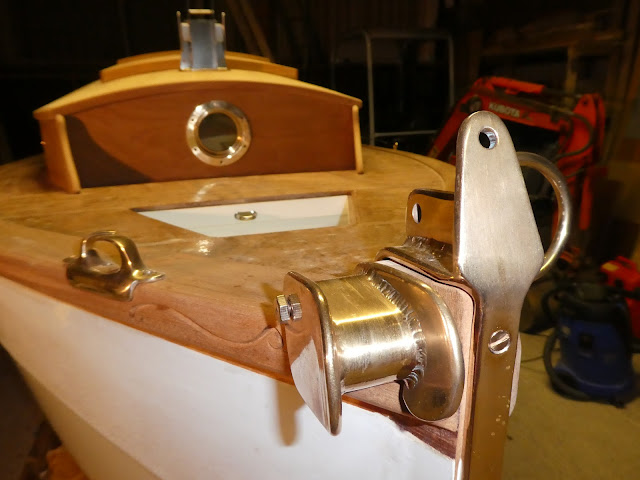 Beniguet - A Sail Boat Built In Wood: Coach Roof Coamings and Trims