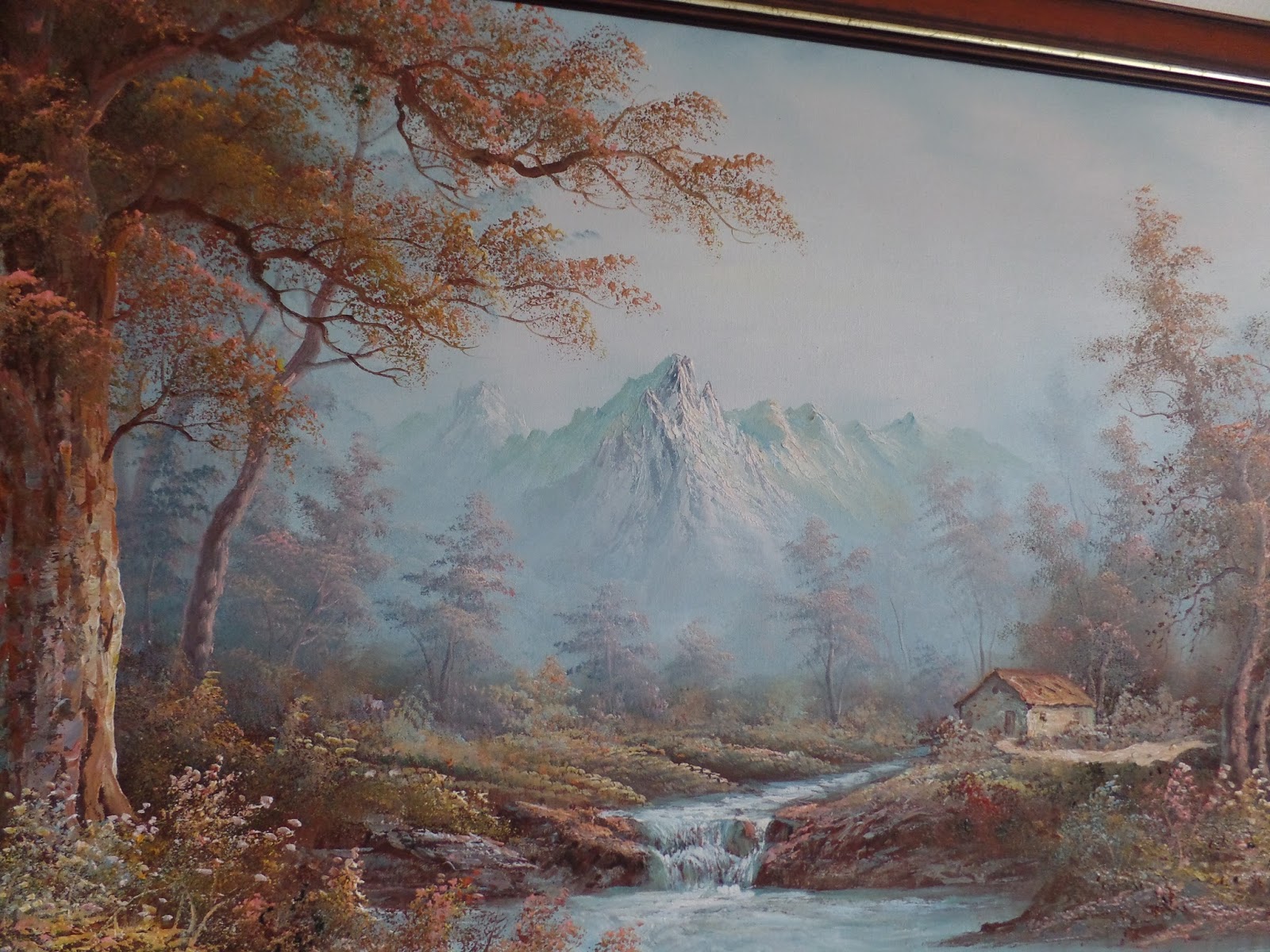 CALOGILOU LE CHAMPI-TABLEAUX -PEINTURES -HST-: IRENE CAFIERI 130 X70 ...
