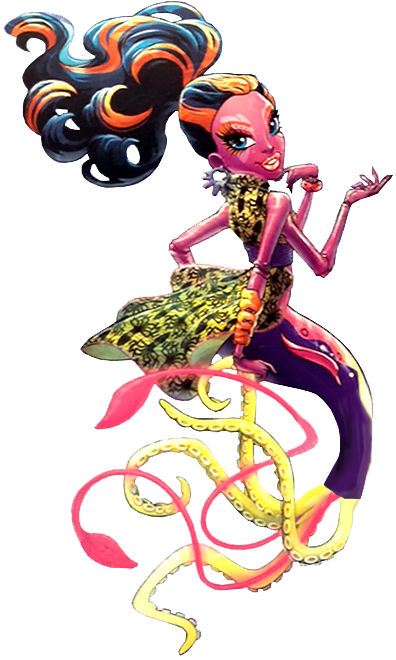 Todo sobre Monster High: Artwork/PNG de Kala Mer'ri - Great Scarrier ...