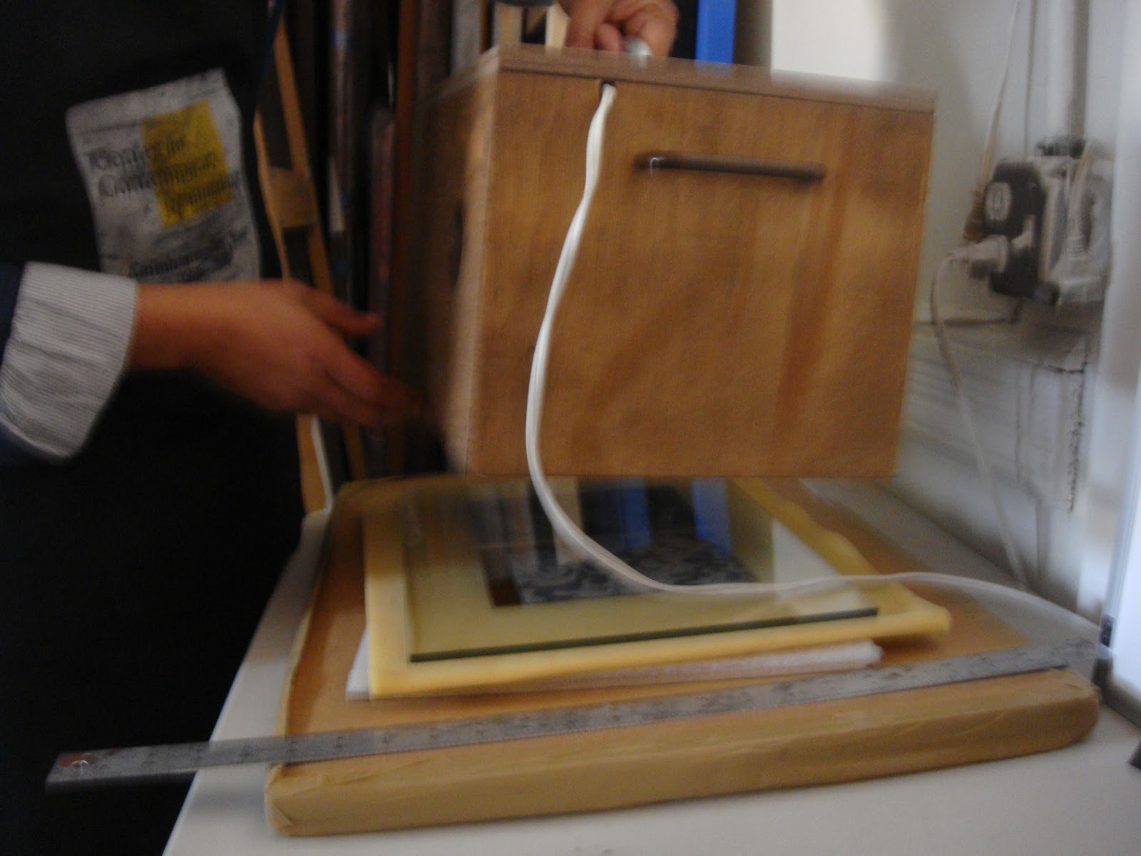 Corina S. Alvarezdelugo: Learning about Solarplate printing