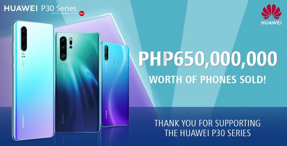 Huawei Philippines Sold 650M Pesos Worth of P30 Phones - TeknoGadyet