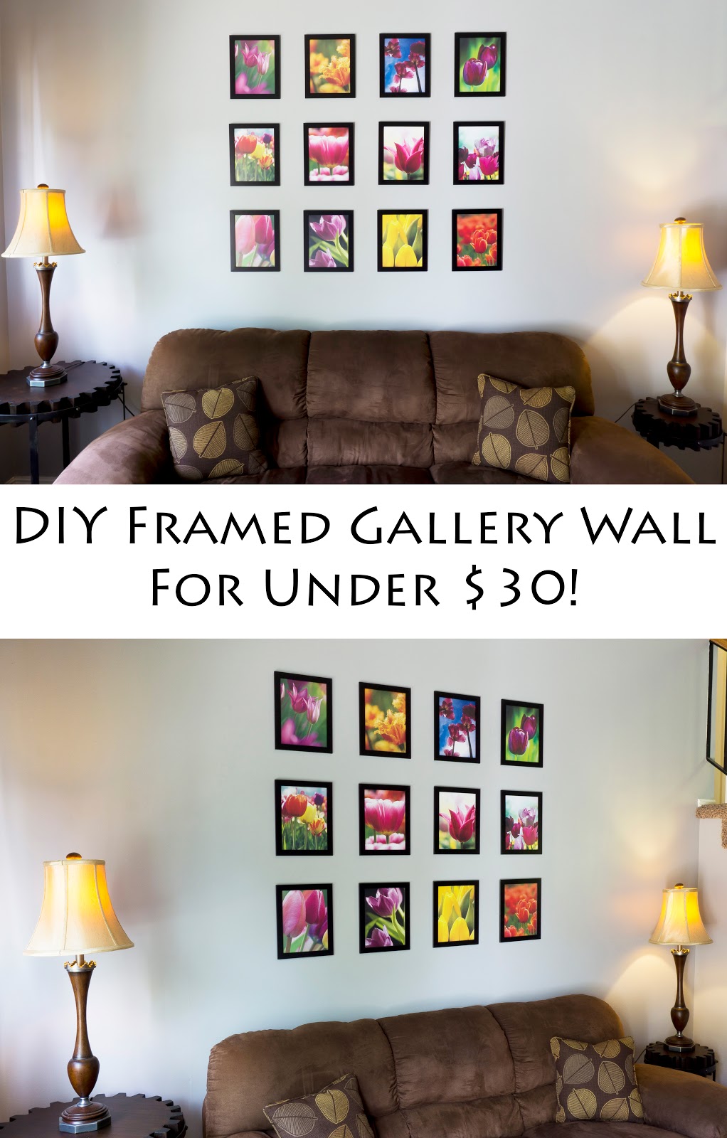 Deedah's Designs: Create a framed wall collage for under $30