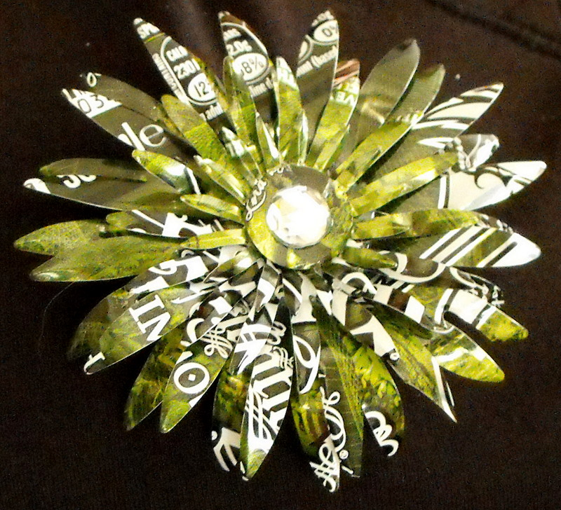 Kimber Kreations: Relentless Can Brooch