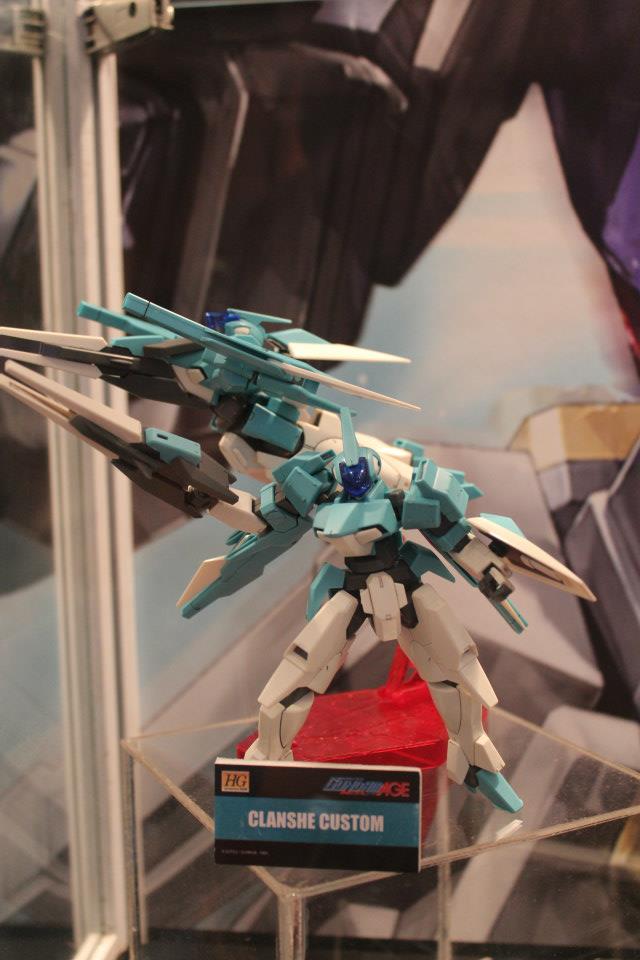 HG 1/144 Clanche Custom on display at GBWC Malaysia 2012 - Gundam Kits ...
